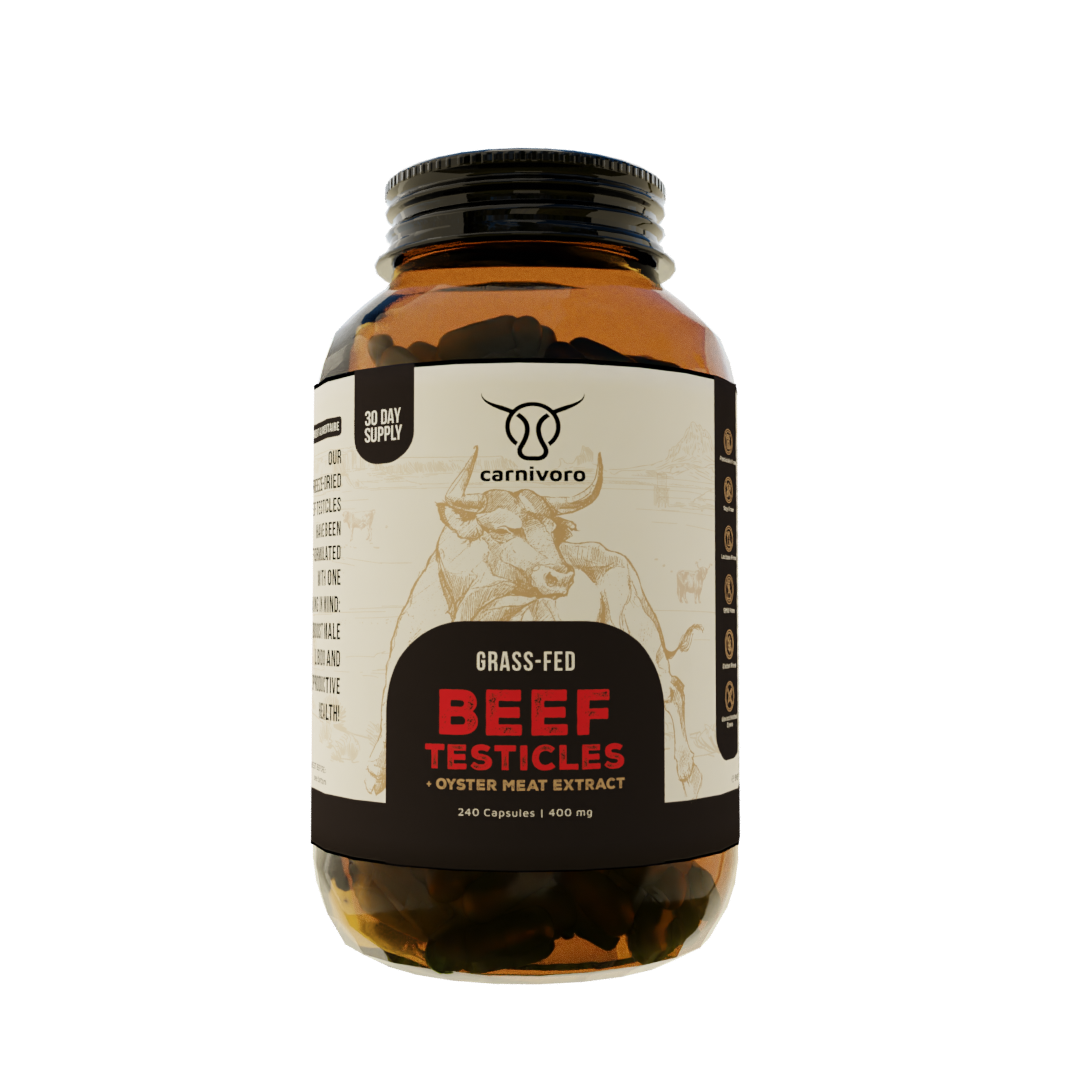 Carnivoro® Grass Fed Beef Testicles » Kapseln kaufen – carnivoro